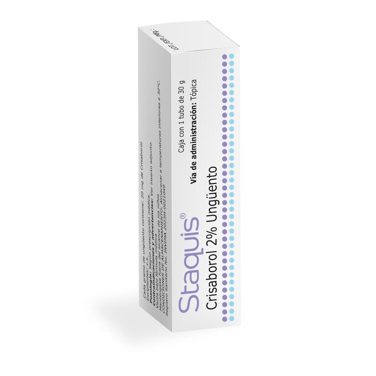 Staquis Crisaborol 2% Unguento X 30 Gr