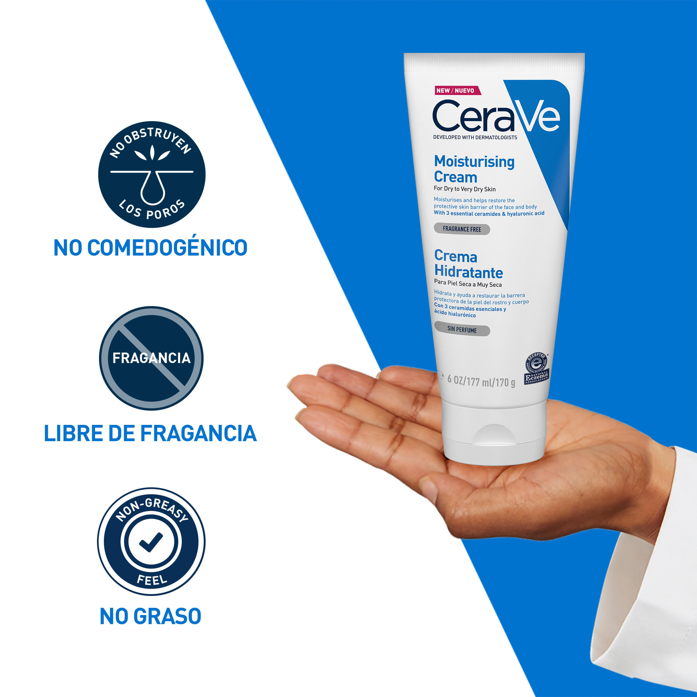 Cerave Crema Hidratante X 170 Gr