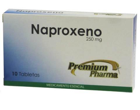 Naproxeno 250 Mg X 10 Tabl Premium Pharma
