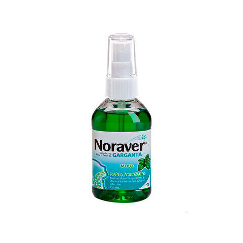 NORAVER SPRAY MENTA FRASCO X 120 ML